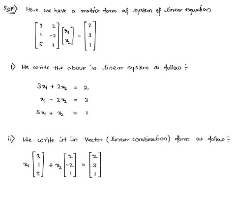 Solved How Do I Rewrite These Systems To Show The Missing Forms