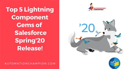 Top 5 Lightning Component Gems Of Salesforce Spring20 Release