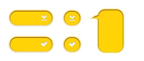 The Oval Glossy Button White Shadow Symbol Vector White Shadow