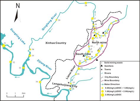 Location Of Sampling Sites And Spatial Distribution Of Dissolved Download Scientific Diagram