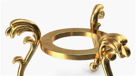 기념품을 위한 골든 스탠드 3d 모델 19 3ds Blend C4d Fbx Max Ma Lxo Obj Free3d