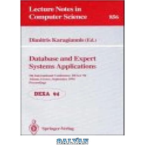 خرید و قیمت دانلود کتاب Database And Expert Systems Applications 5th International Conference