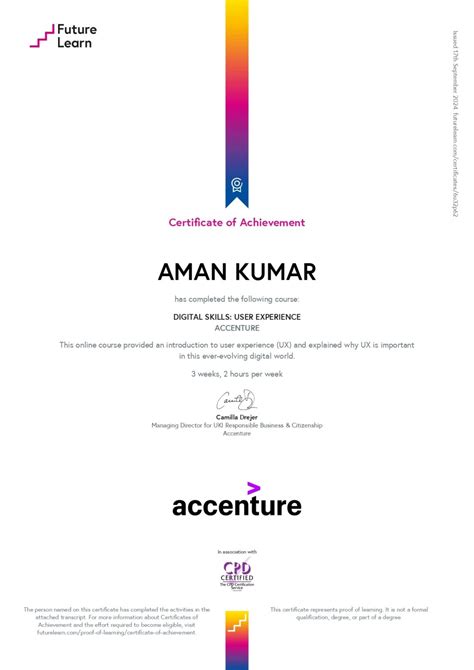 Aman Kumar On Linkedin Accenturedigitalskills Uxdesign Userexperience Digitalskills