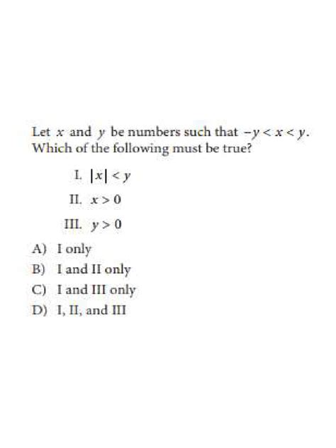 Inequalities Questions Pdf