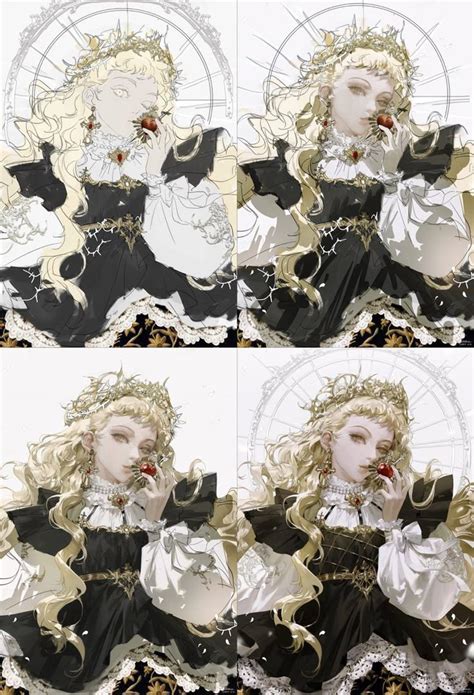 𝐩𝐢𝐥𝐲𝐞𝐨𝐧 on Twitter イラストアート 絵画技法 イラスト