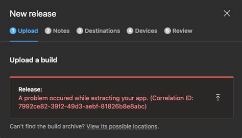 Errors Hapends When Upload Ipa To Distribute Release · Issue 1855 · Microsoftreact Native