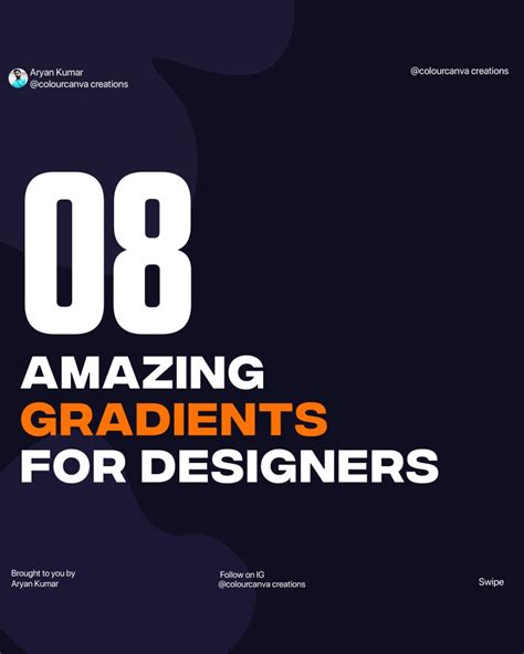 aryan kumar on linkedin gradient designs that pop 🚀🔮 swipe left to