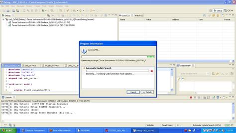Error While Connecting TMS C Target Processors Forum Processors TI E E Support Forums