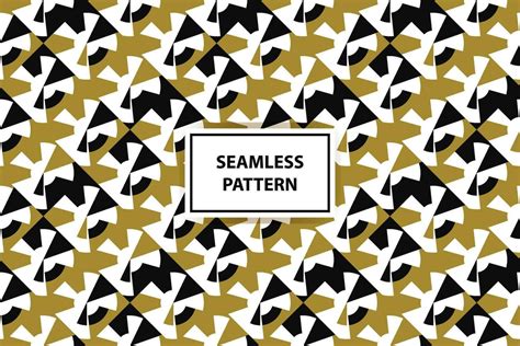 Geometric Seamless Pattern Abstract Geometric Hexagonal Texture Seamless Vector Background