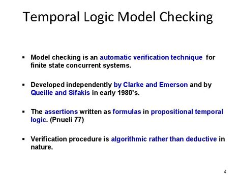 Model Checking And The Verification Of Computer Systems