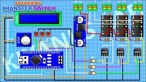 How To Make Automatic Transfer Switch Diy Tronicspro