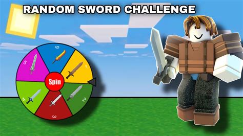 RANDOM SWORD CHALLENGE ROBLOX BEDWARS YouTube