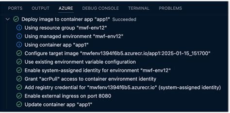 New Features In Azure Container Apps Vs Code Extension Microsoft Community Hub