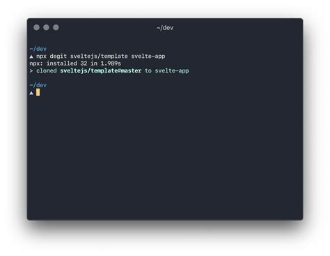 could not fetch remote sveltejs template · issue 96