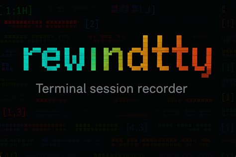 Github Rewindttyrewindtty A Terminal Session Recorder And Replayer Written In C That Allows