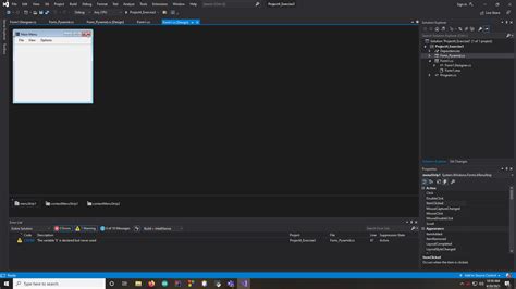 Change Menustrip Look In Visual Studio Angryrety