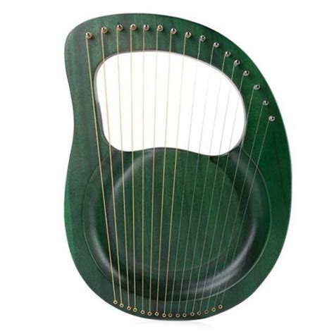 Toplyre Harp 16 String Harp Heptachord Solid Wood Grandado