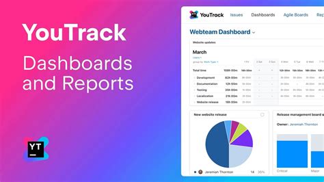 Youtrack Reports And Dashboards Youtube