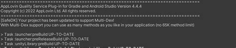 How To Activate Multi Dex Unity Engine Unity Discussions