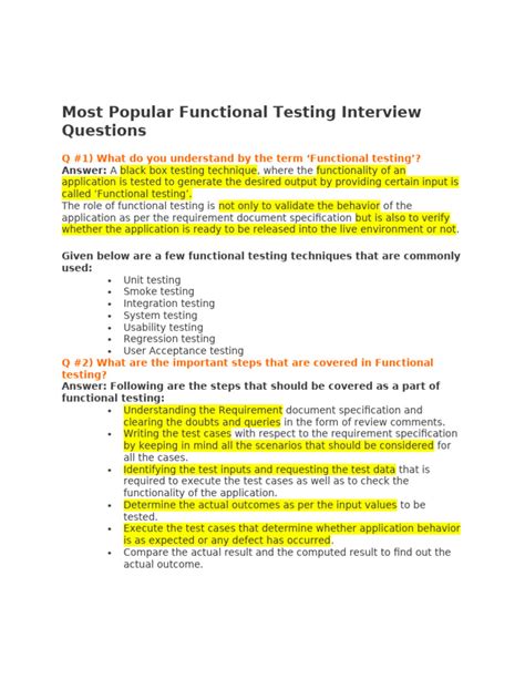 functional testing pdf software testing login