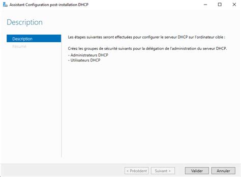 DHCP Sous Windows Server GO Open Source