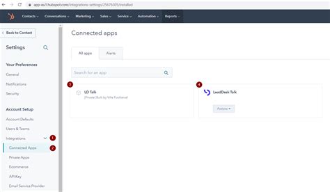 Deploying Leaddesk Talk In Hubspot Leaddesk Support
