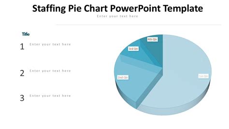 Staffing Pie Chart Powerpoint Template Pptuniverse