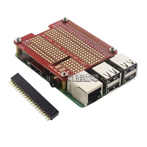 40 pin gpio extension board diy proto hat shield for raspberry pi 3b 3b