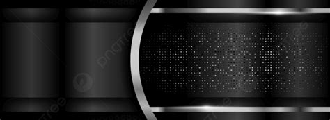 Modern Dark Background Combined With Abstract Silver Element And Overlap Textured Layer Silver
