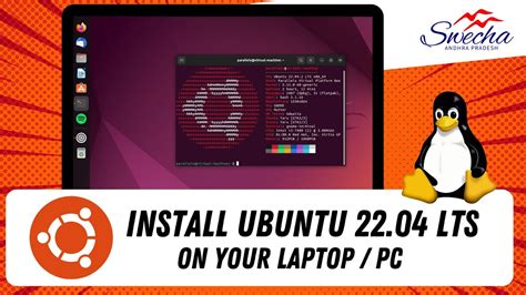 How To Install Ubuntu 2204 Lts Linux In Telugu Youtube