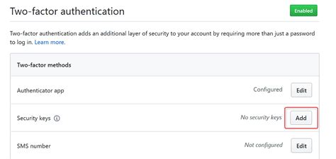 Setting Up Two Factor Authentication Using Yubikey On Github