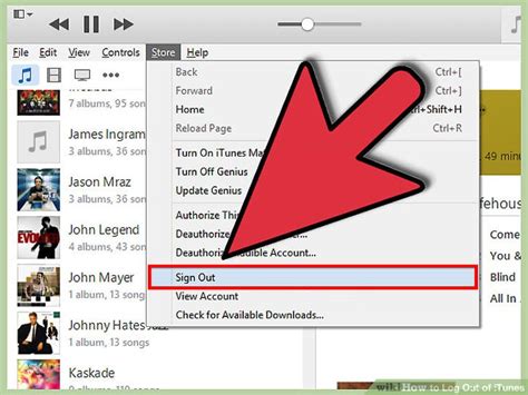 Ways To Log Out Of ITunes WikiHow
