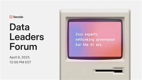 Data Leaders Forum Secoda Secoda