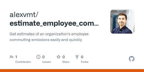 Github Alexvmt Estimate Employee Commuting Emissions Get Estimates