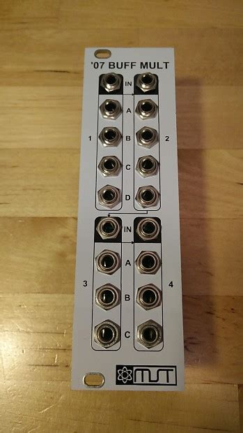 Mst Buffered Mult 07 Multiple Eurorack Synth Module Reverb