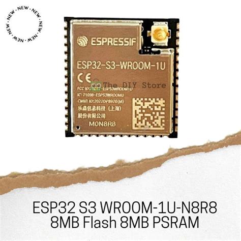Jual Esp32 S3 Wroom Esp32 S3 Wroom 1u Chip Module 8mb Psram Di Seller Noelle Cengkareng Timur