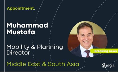 Muhammad Mustafa On Linkedin Excited To Be Part Of The Egis
