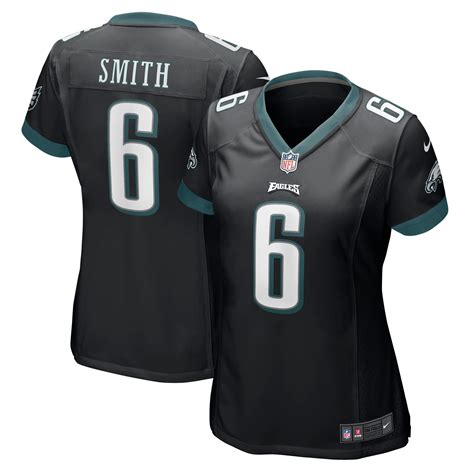Devonta Smith Philadelphia Eagles Womens Game Jersey Black Nfl Bluefink