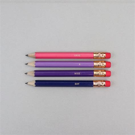 흑심 핑크미니연필세트 연필각인 감도 깊은 취향 셀렉트샵 29cm