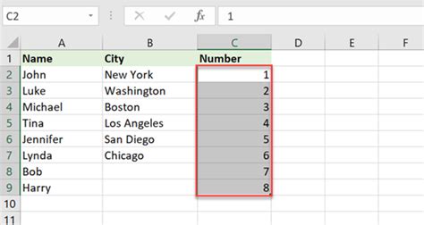 AutoFill Numbers Handle Command In Excel Google Sheets Automate Excel