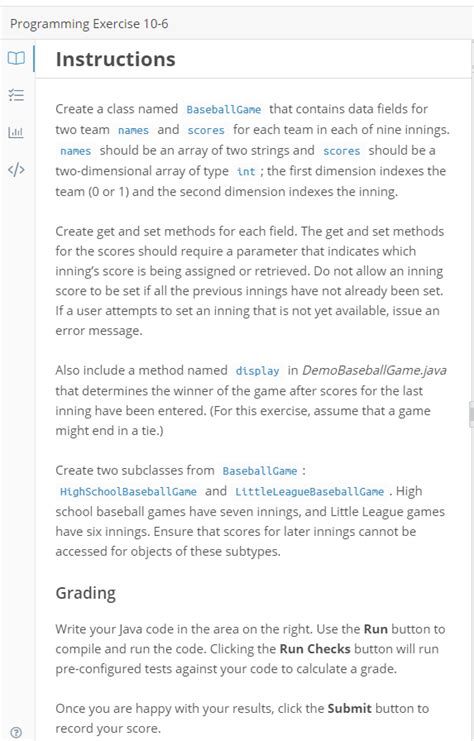 Solved Programming Exercise 10 6 Instructions Create A Class