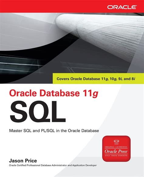 Oracle Database 11g Sql Oracle Press Price Jason 0000071498508
