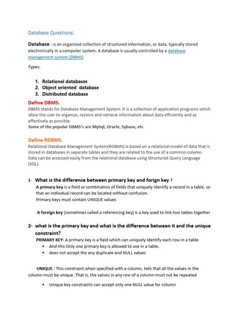 Database Pdf Relational Database Databases