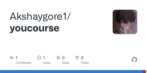 Github Akshaygore Youcourse