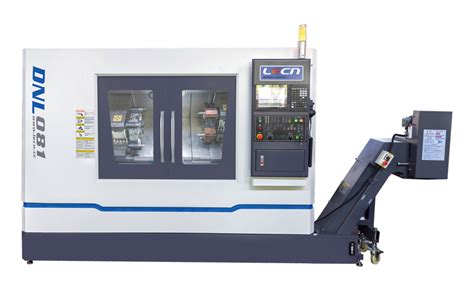 High Efficiency Double Head CNC Lathe