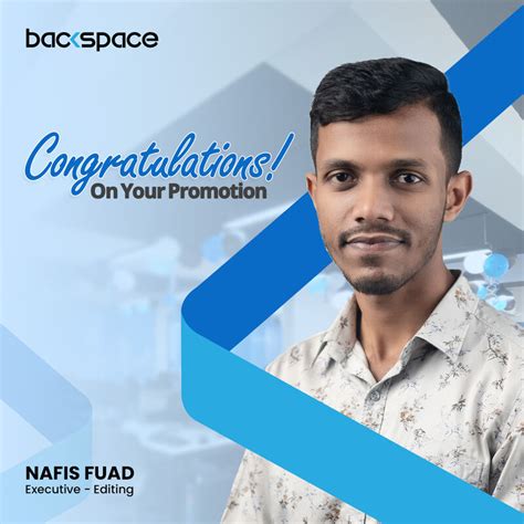 nafis fuad on linkedin promotion thankful careergrowth