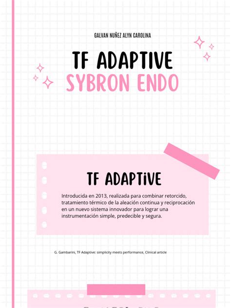 Tf Adaptive Pdf