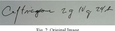 Doctors Cursive Handwriting Recognition System Using Deep Learning Semantic Scholar