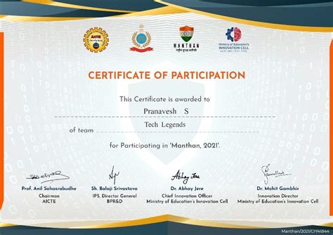 Pranavesh S On Linkedin Manthan