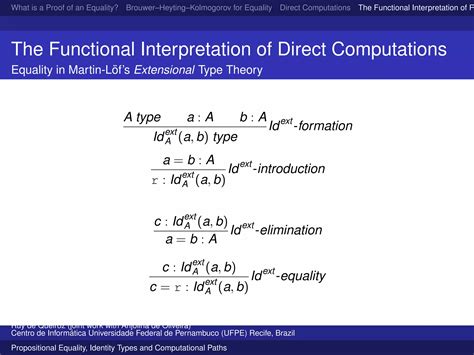 propositional equality identity types and computational paths pdf